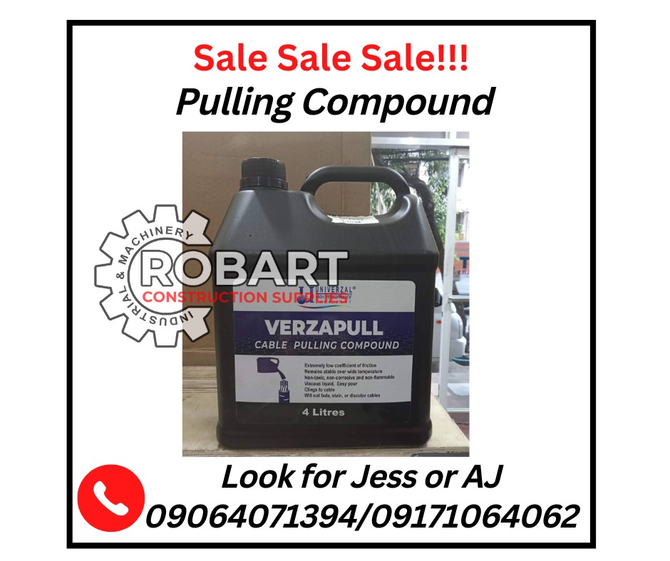 Verzapull Cable Wire Pulling Compound, Commercial & Industrial ...