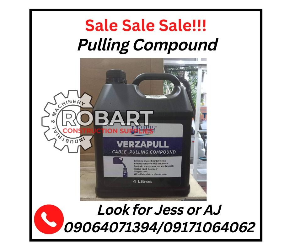 Verzapull Cable Wire Pulling Compound, Commercial & Industrial ...