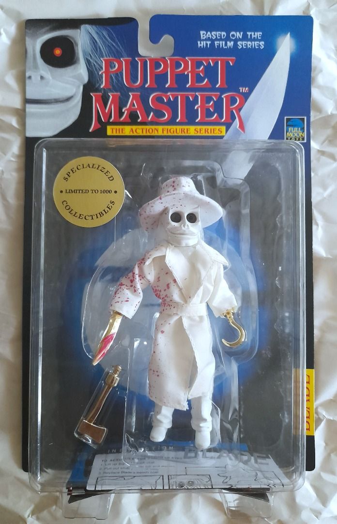 Vintage 1997 Puppet Master Blade Action Figure, Hobbies & Toys, Toys & Games on Carousell