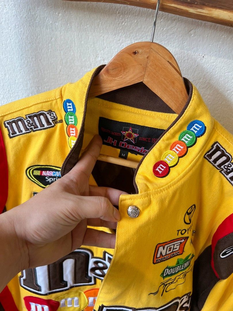 VINTAGE M&M RACING JACKET, Men's Fashion, Coats, Jackets and Outerwear ...
