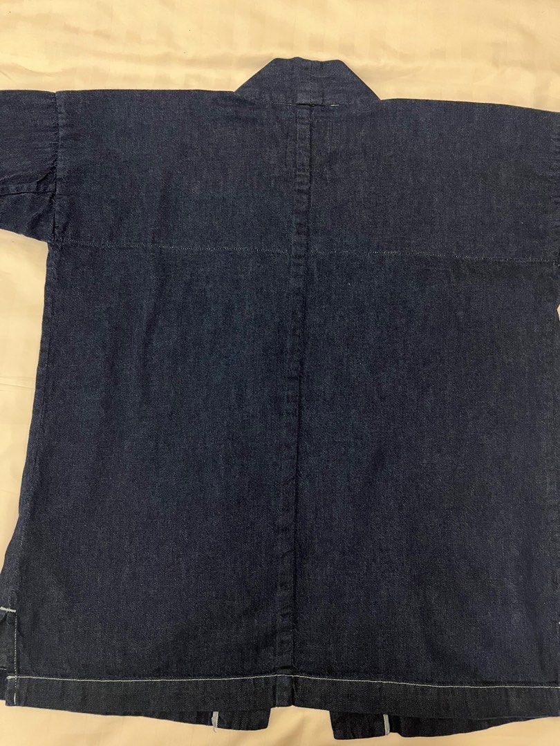 Visvim Noragi Blue Indigo Size 2, Men's Fashion, Tops & Sets, Formal ...
