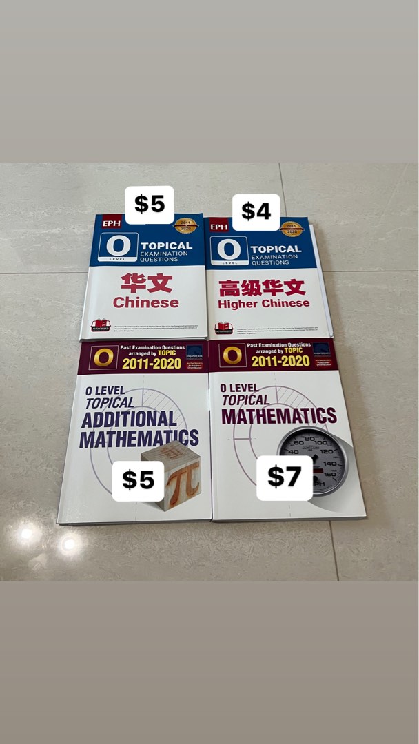 wts o level topical tys, Hobbies & Toys, Books & Magazines, Assessment ...