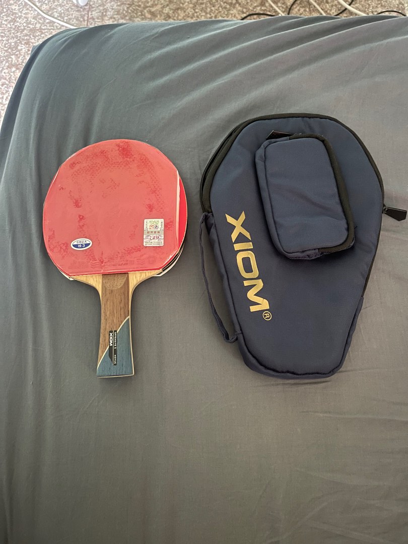 XIOM Table Tennis Bat, Sports Equipment, Sports & Games, Racket & Ball Sports on Carousell