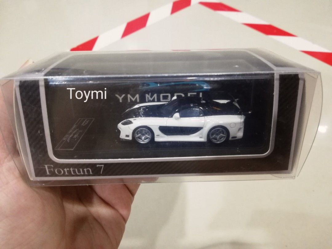 Ym 1/64 Mazda RX7 Veilside Fortun 7 White Fast and Furious, Hobbies ...