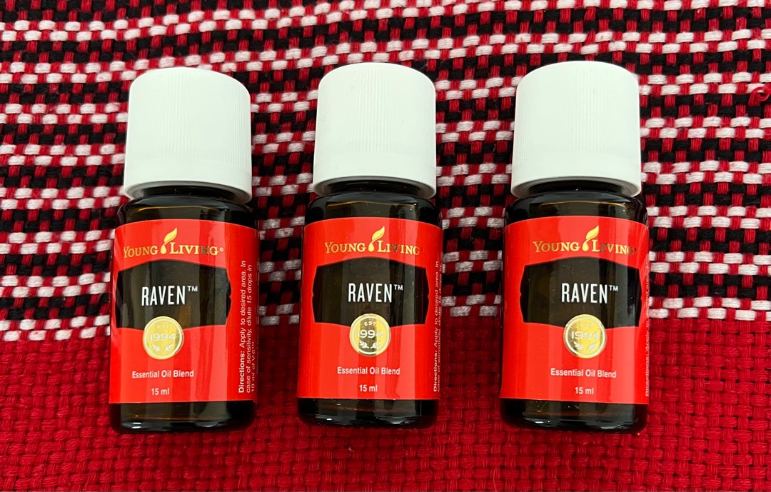 New : Young Living Raven Essential Oil 15ml, Beauty & Personal Care ...