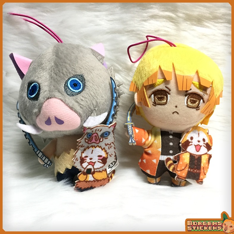 Zenitsu Inosuke - Kimetsu no Yaiba x Rascal - Collabo Plush (B) - Plush ...