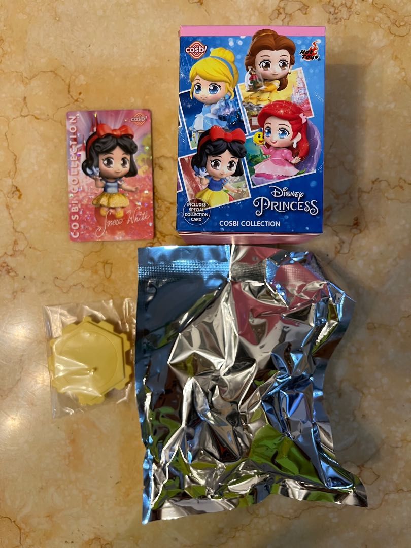 *公仔100%全新New* 未拆袋Pop Mart/ Disney Princess Cosbi Collection迪士尼公主/ Pixar ...