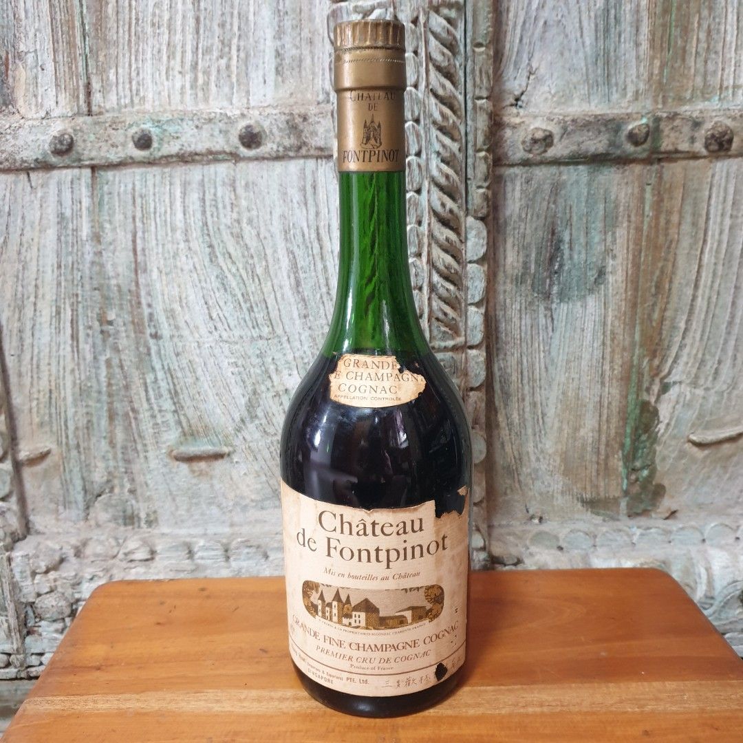 1960 Chateaude Fontpinot Grande Champagne Cognac. Vintage/xo/vsop ...