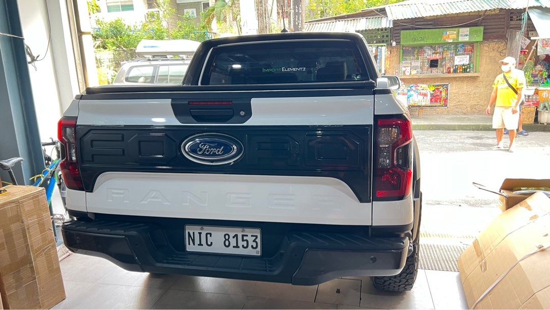 2023 Ford Ranger Tailgate cladding raptor trunk, Car Parts ...