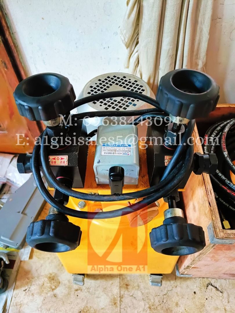 500MT Hydraulic Pump/Stressing Pump Prestressing Post Tensioning For ...