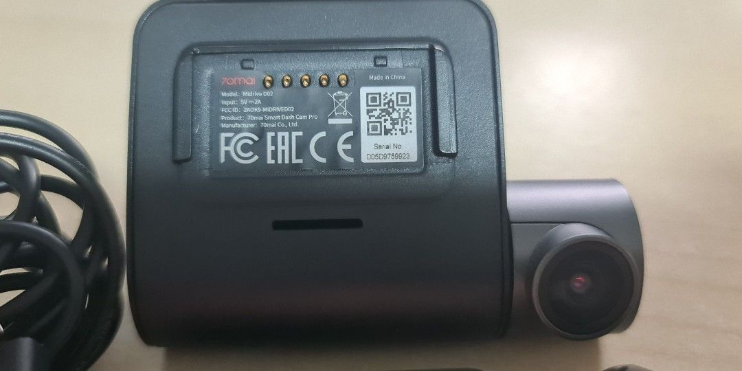 70mai Pro Midrive D02 Car Camera with GPS Module, Car Accessories ...