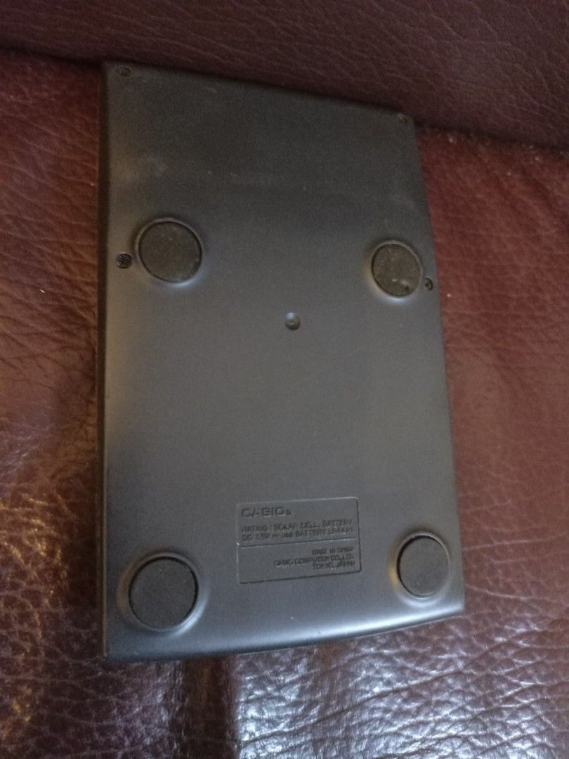 80年代太陽能計算機 CASIO JS-20TV, 興趣及遊戲, 收藏品及紀念品, 古董收藏 - Carousell