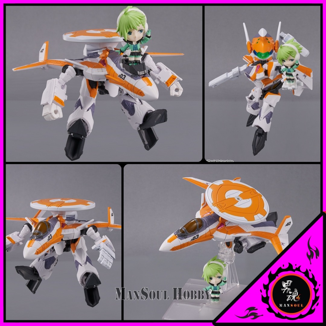 [限時] 齊格菲 恰克 馬斯坦格機 Bandai TINY SESSION VF-31E SIEGFRIED Figure, 興趣及遊戲, 玩具 & 遊戲類 - Carousell