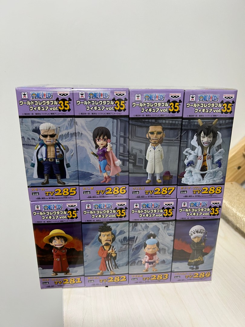 日版 全新 金證 海賊王 Onepiece WCF 龐克哈薩特篇 冰火島, 興趣及遊戲, 玩具 & 遊戲類 - Carousell