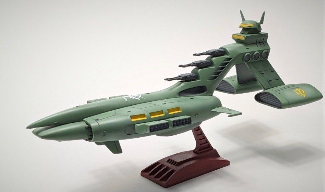 原裝日本絕版 GUNDAM ZEON CHAR’S CRUISER 1/1200 自護軍馬沙專用巡洋艦, 興趣及遊戲, 玩具 & 遊戲類 ...