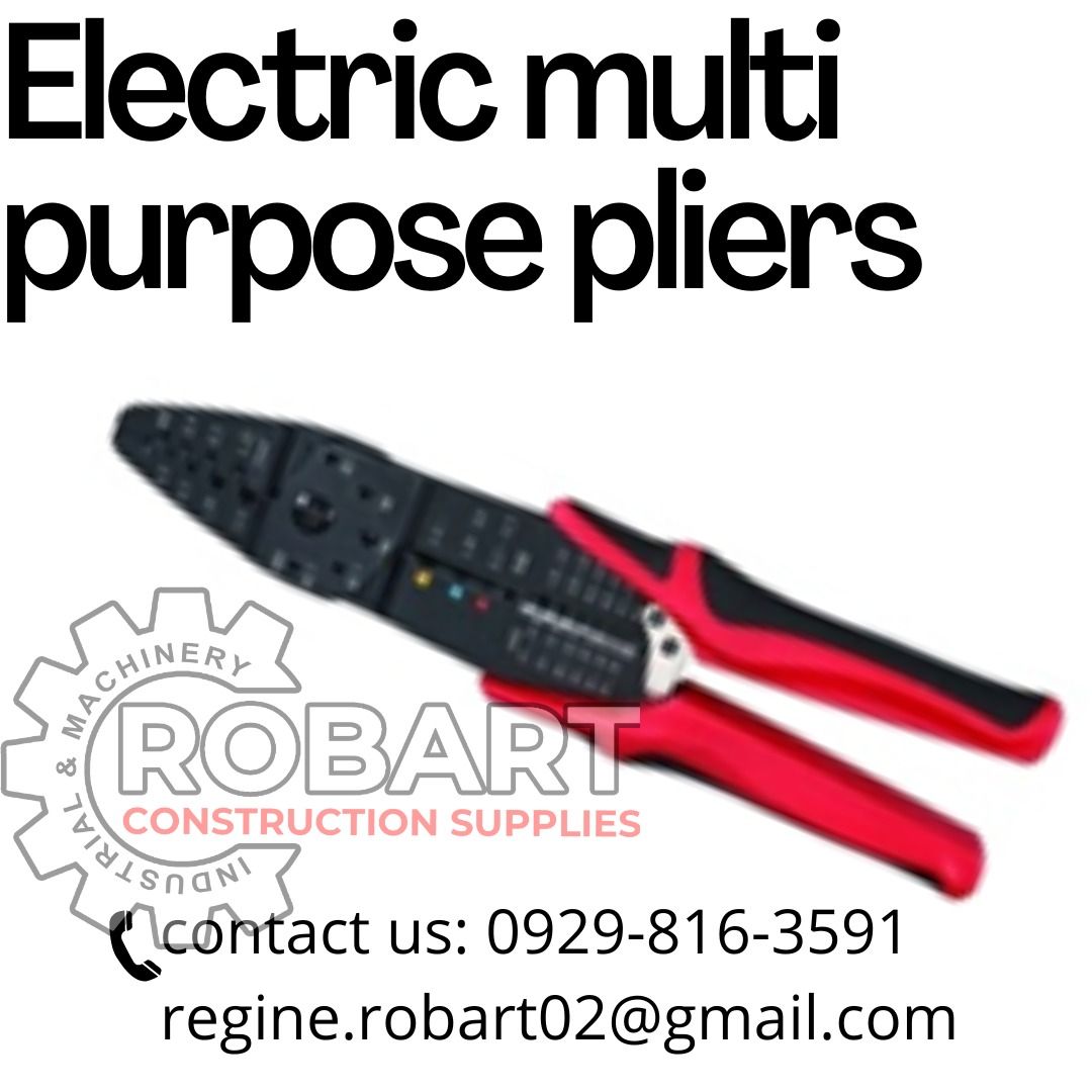 " LOTA " ELECTRIC MULTI PURPOSE PLIERS, Commercial & Industrial, Construction Tools & Equipment ...