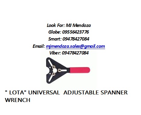 " LOTA" UNIVERSAL ADJUSTABLE SPANNER WRENCH, Commercial & Industrial ...