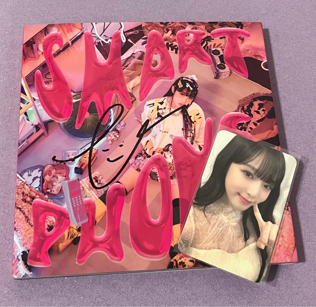 [ wts ] choi yena smartphone mwave signed album and pob iz*one izone ...