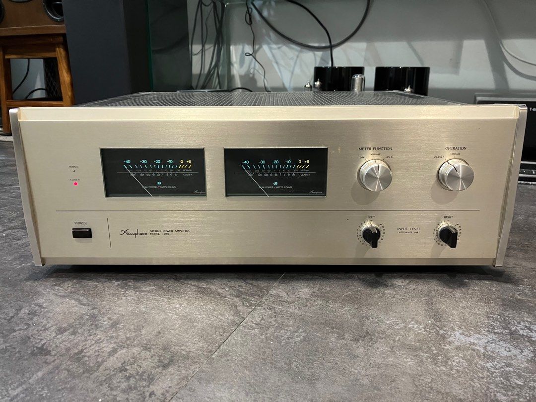 Accuphase P260 Power Amplifier, 音響器材, Soundbar、揚聲器、藍牙喇叭、耳擴 - Carousell