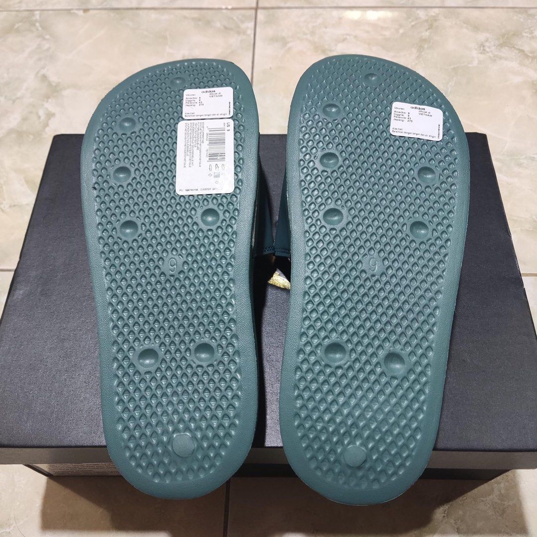 adidas originals Adilette Lite Sandal ‘Hazy Emerald’ GX8891, Men's ...