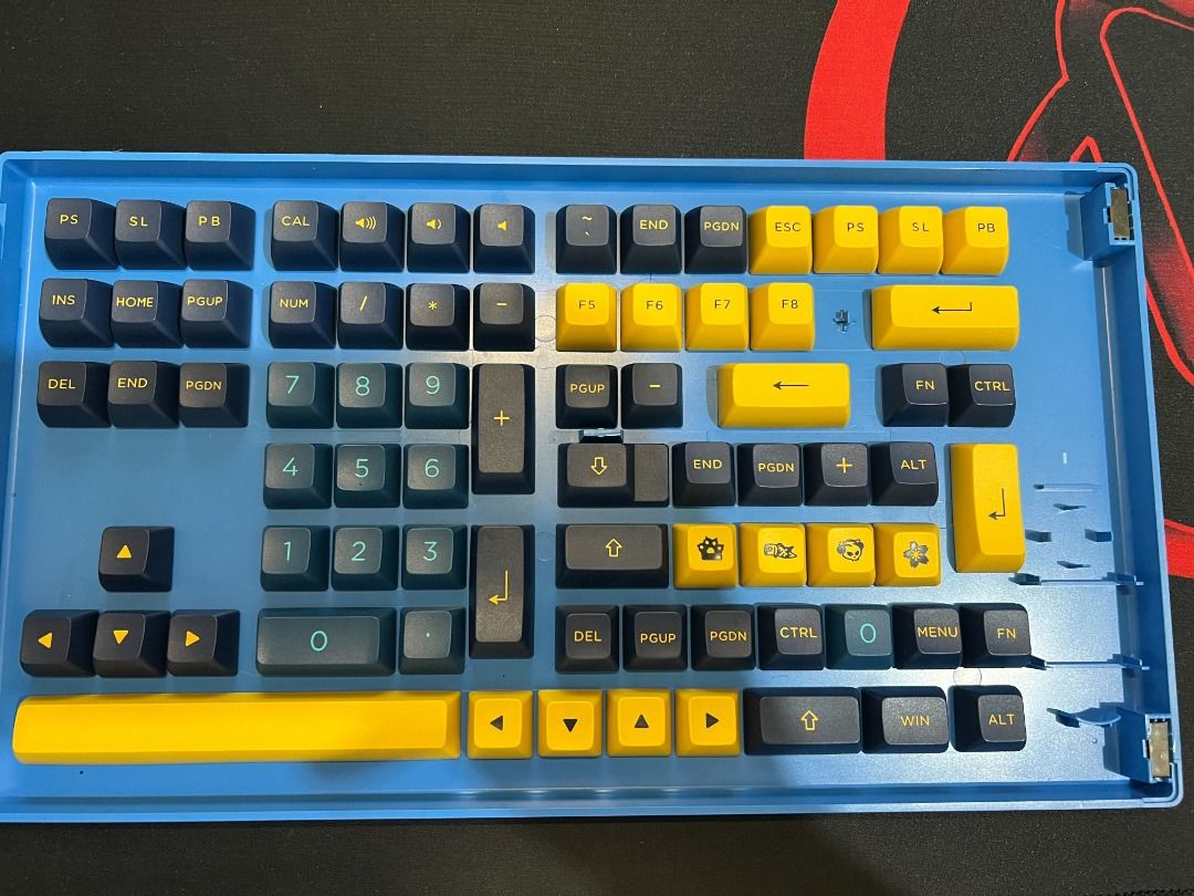 Akko Macaw Keycap Set (ASA Profile), Computers & Tech, Parts ...