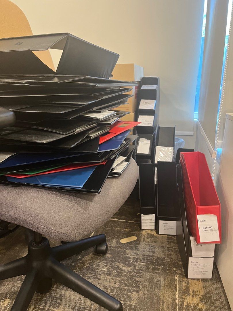 Arch file + paper file + arch file storage cardboard boxes , Furniture ...