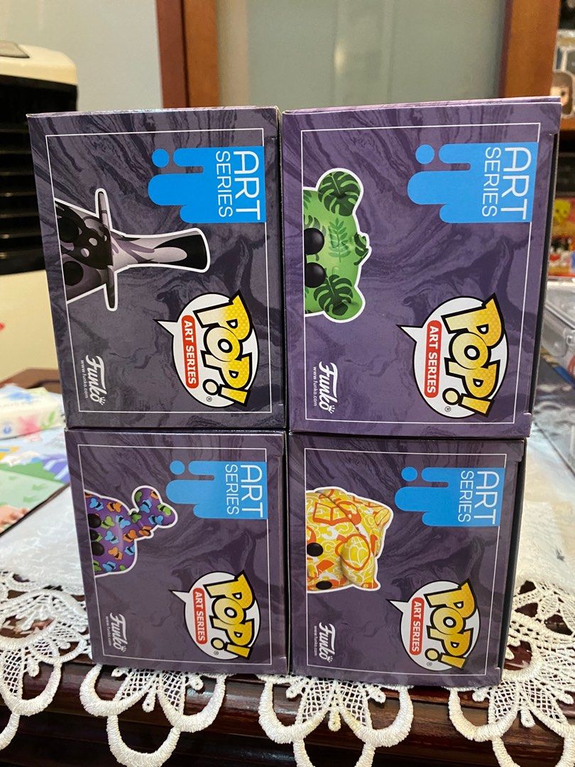 Art Series Goofy, Pinocchio, Mayor & Baloo Funko Pop!s - Disney ...