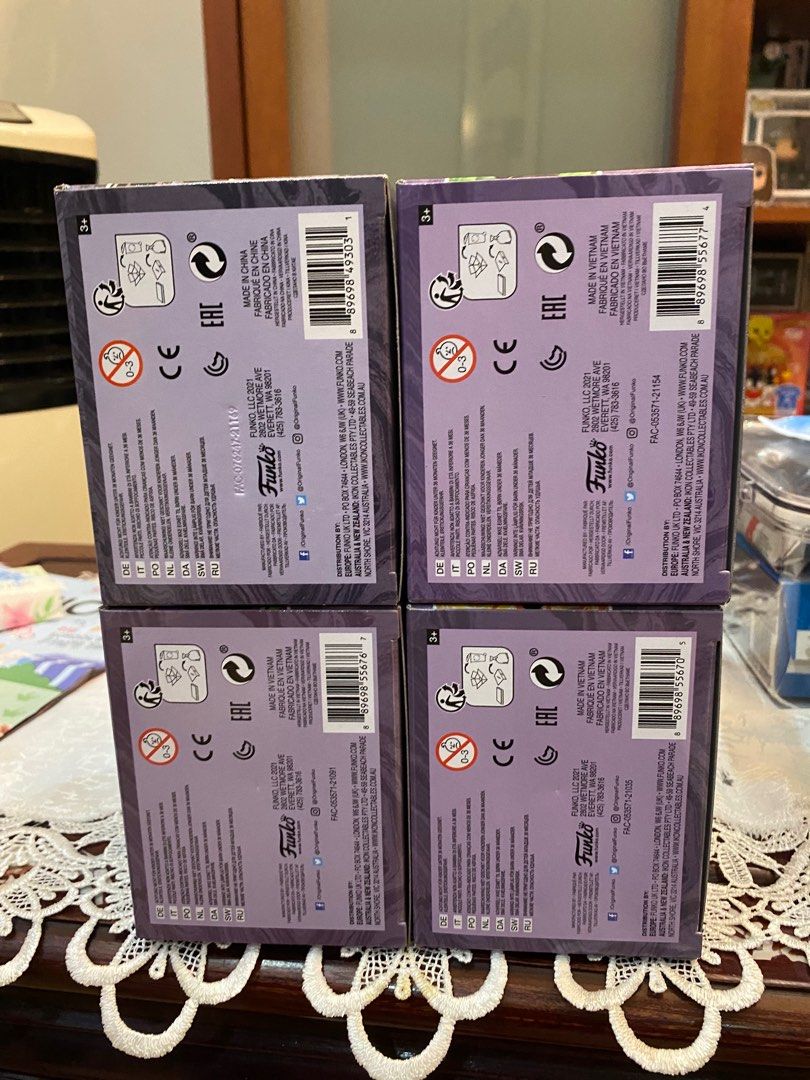 Art Series Goofy, Pinocchio, Mayor & Baloo Funko Pop!s - Disney ...