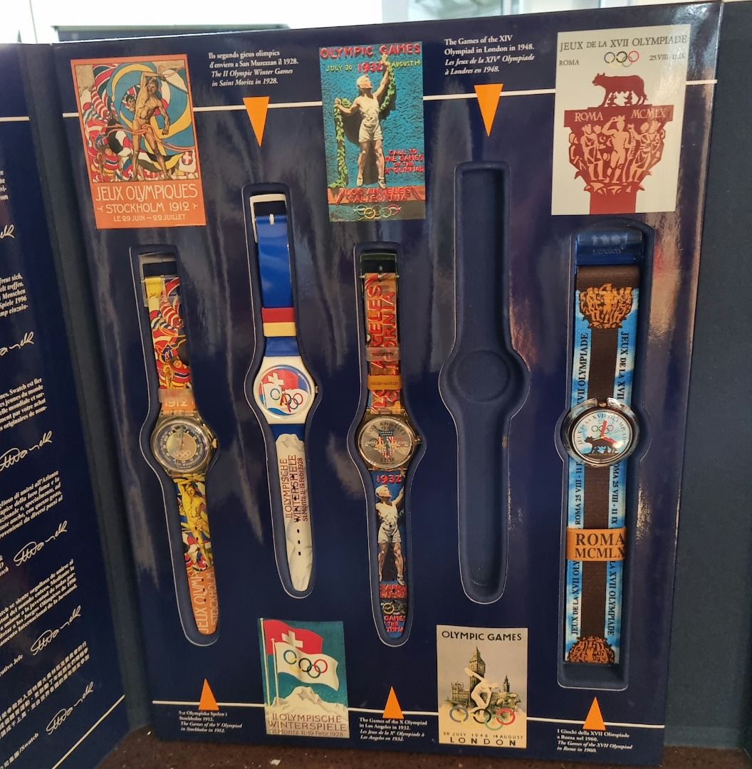 Atlanta 1996 Olympic Swatch watch Ltd edition, Hobbies & Toys ...