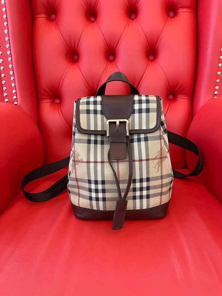 Authentic Burberry pack bag, Luxury, Bags & Wallets on Carousell
