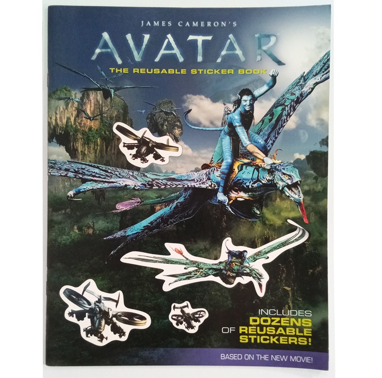 AVATAR REUSABLE STICKER BOOK (FINE), Hobbies & Toys, Books & Magazines ...