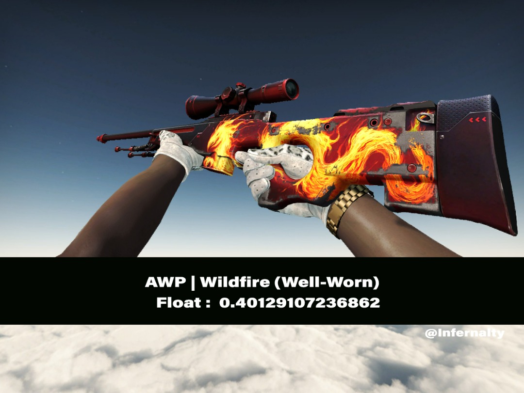 AWP Wildfire WW CSGO SKINS KNIVES, Video Gaming, Gaming Accessories, In ...