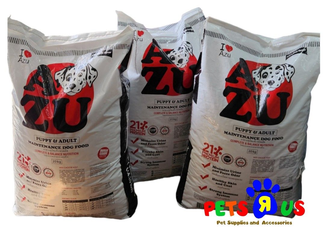 AZU All Stages Dog Food 20kg, Pet Supplies, Pet Food on Carousell