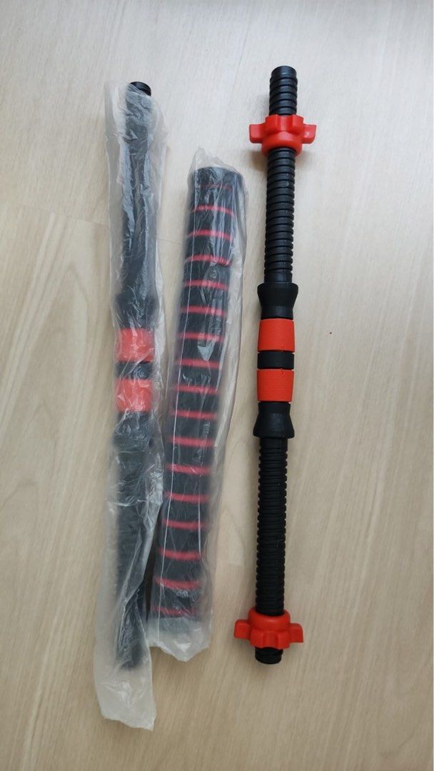 Barbell, weights, dumbbell sticks, connectors, Sports Equipment ...