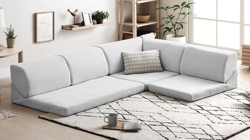 Bed and Basics Rouen Floor Sofa, Furniture & Home Living, Furniture ...