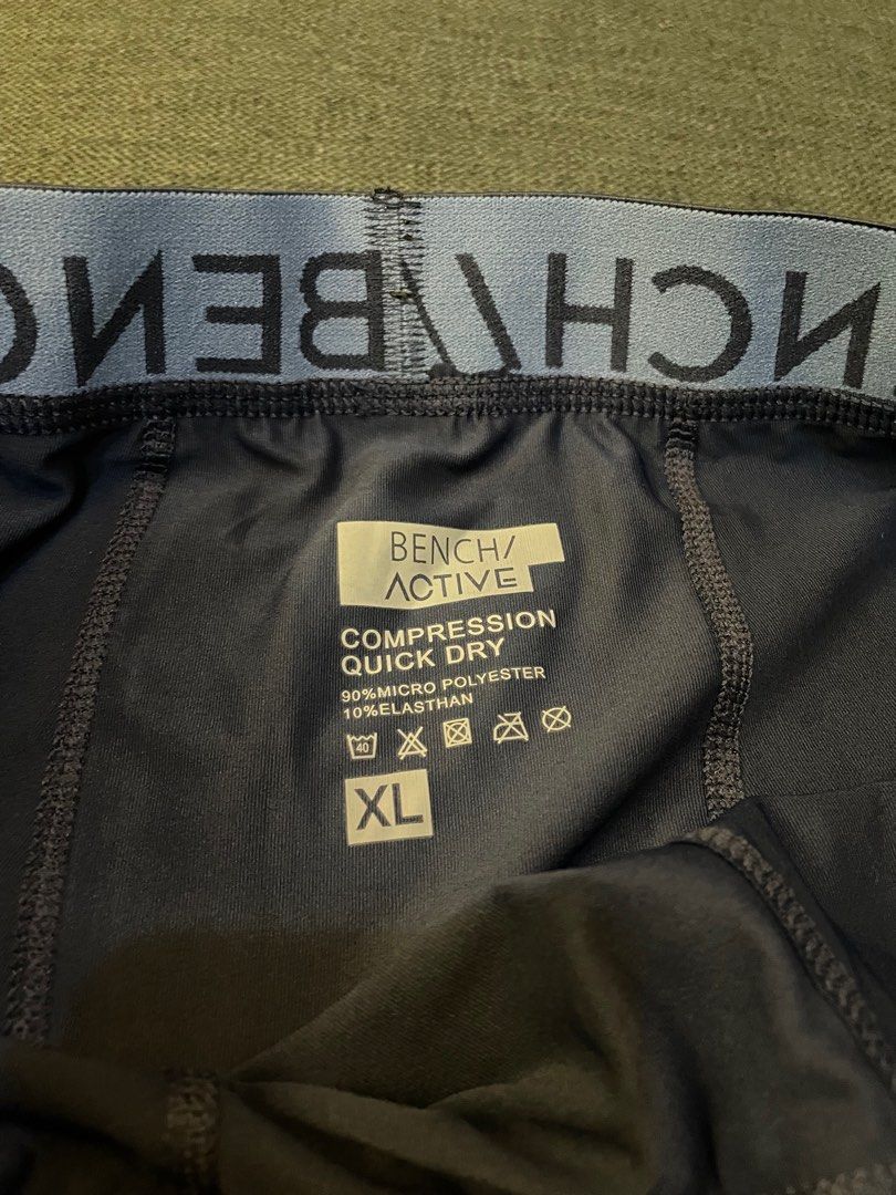 BENCH boxers underwear briefs compression, Men's Fashion, Bottoms ...