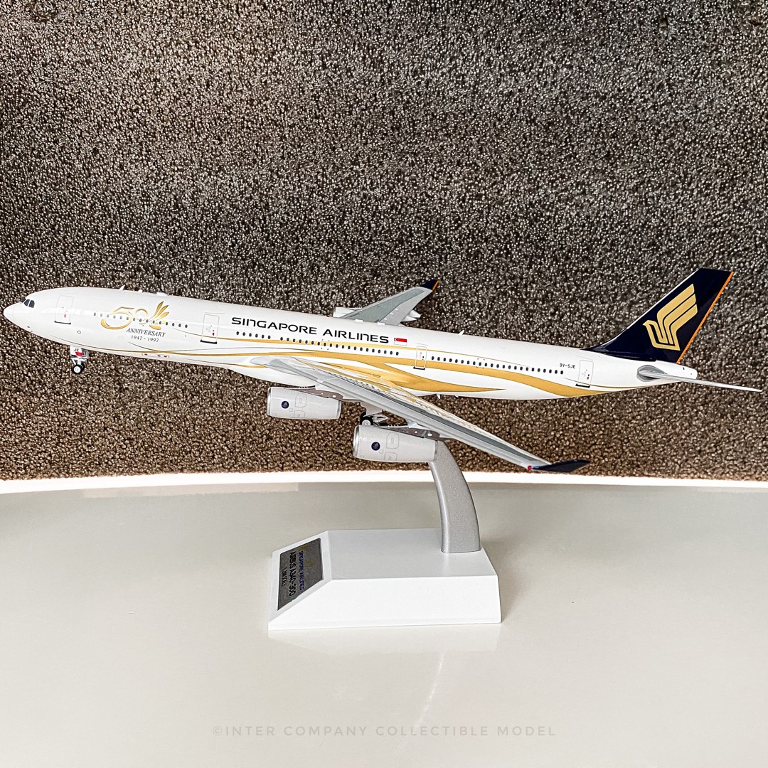 (B-Models/ INFLIGHT200) Singapore Airlines Airbus A340-300 9V-SJE 50th ...