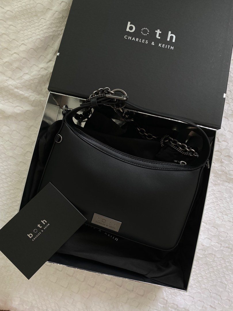 BNWT Charles & Keith x Both Collection Jules Leather Bag, Women's ...