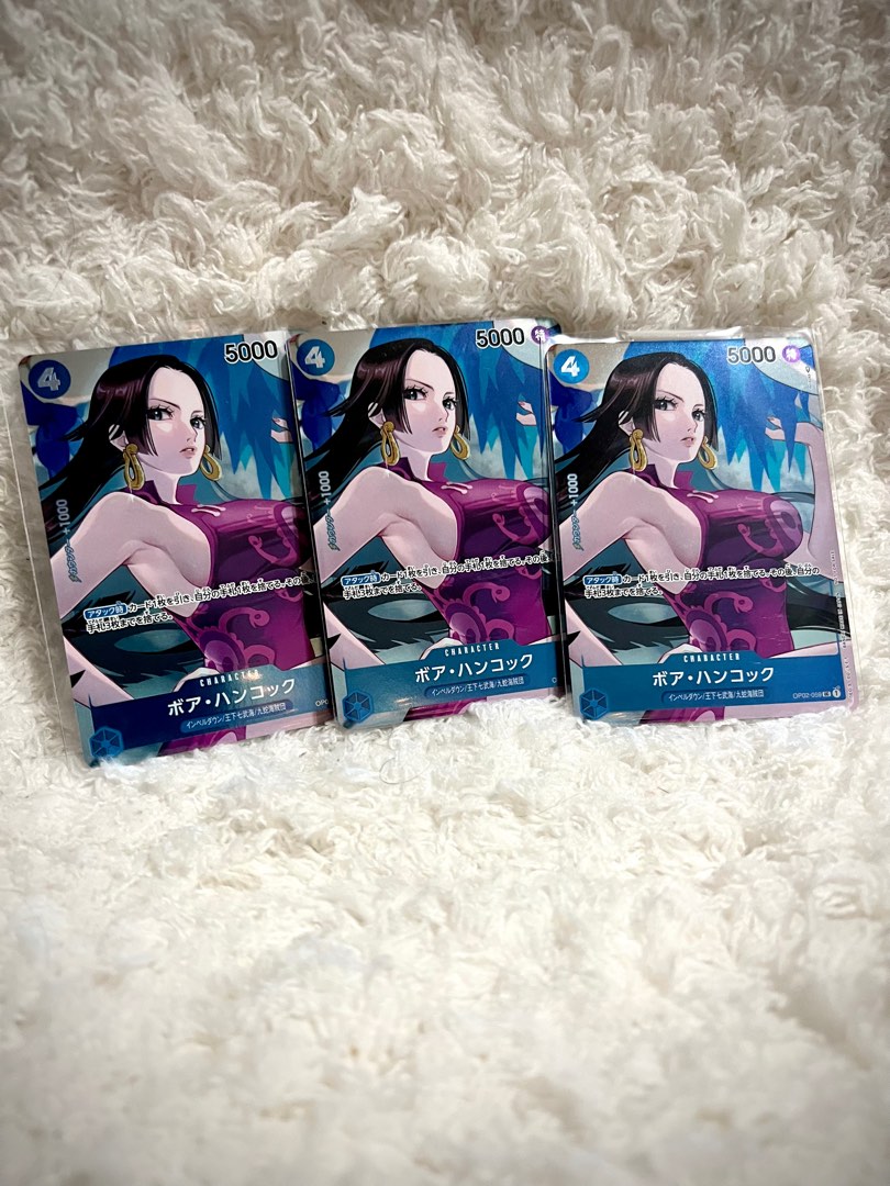 BOA HANCOCK BOX TOPPER ONE PIECE TRADING CARD GAME, Hobbies & Toys ...