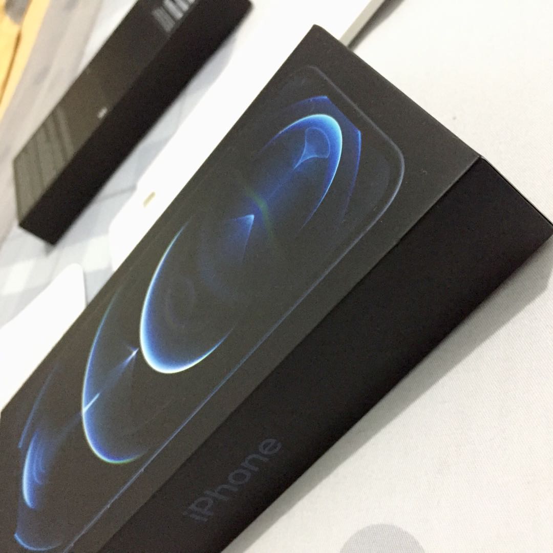 Dus Box Ori iPhone 12 Pro Max Pacific Blue 256GB #MauFryer, Telepon ...