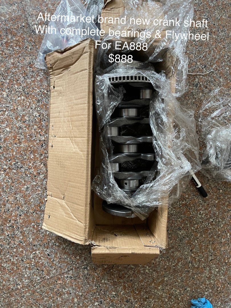 Conrods, Pistons, Crankshaft, Pump, Gaskets Brand new EA888 , Car ...