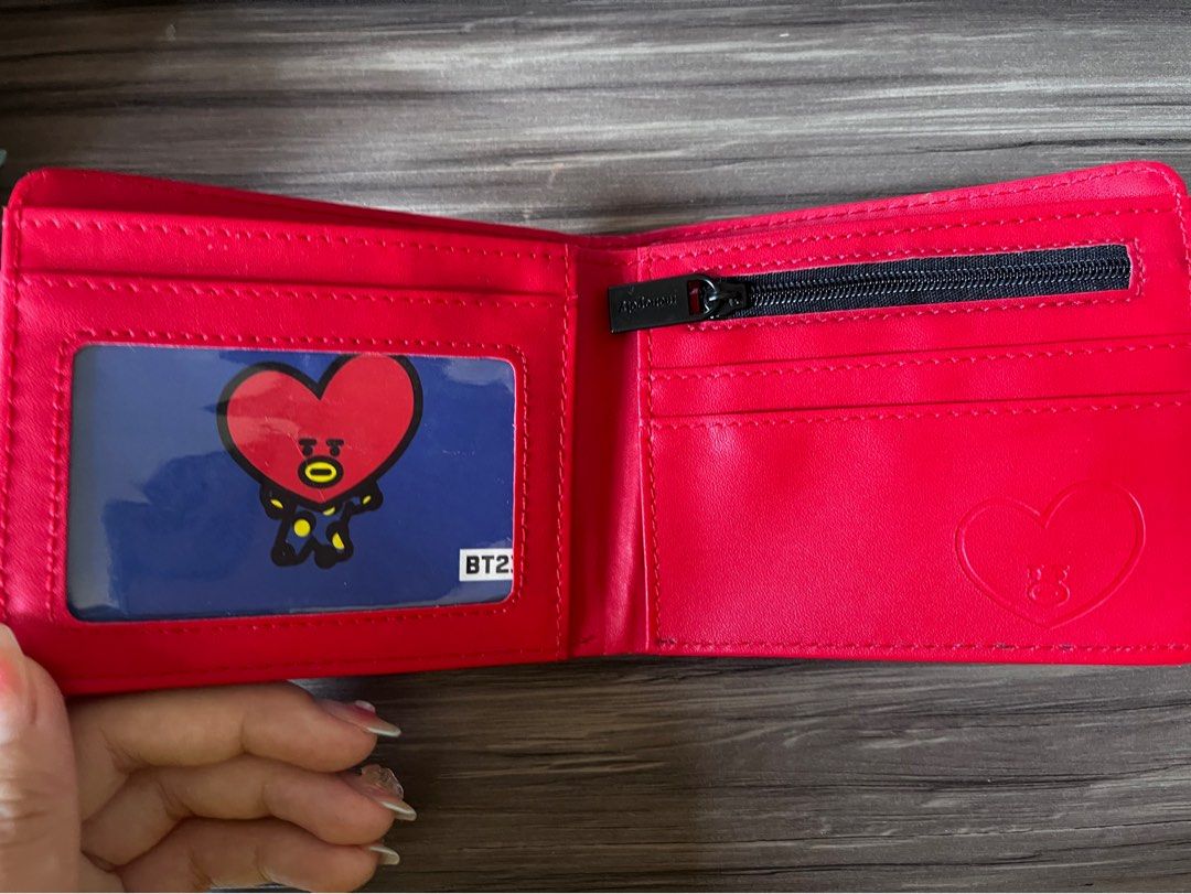 bt21 tata wallet, Women's Fashion, Bags & Wallets, Wallets & Card ...