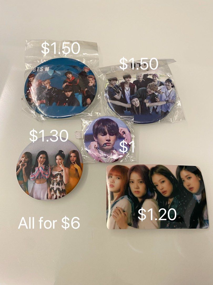 BTS and Blackpink Fan Items, Hobbies & Toys, Memorabilia & Collectibles ...