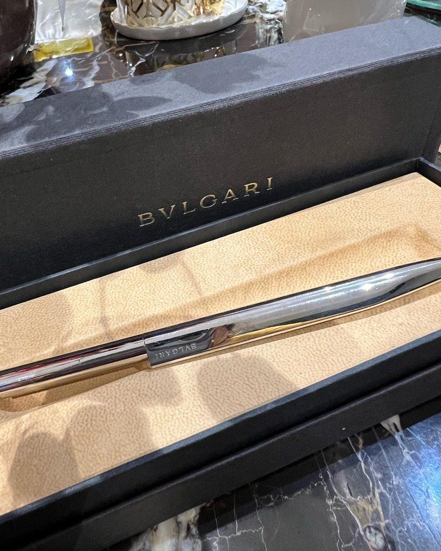 Bvlgari pen, Hobbies & Toys, Stationary & Craft, Art & Prints on Carousell