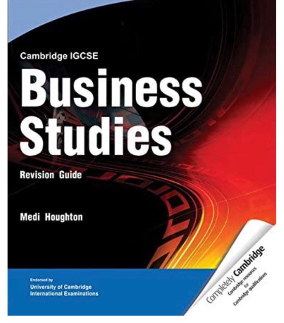 Cambridge IGCSE Business Studies Revision Guide, Hobbies & Toys, Books & Magazines, Assessment ...