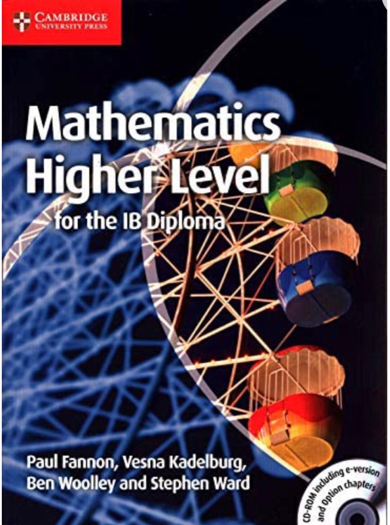 Cambridge Mathematics Higher Level Textbook, Hobbies & Toys, Books ...