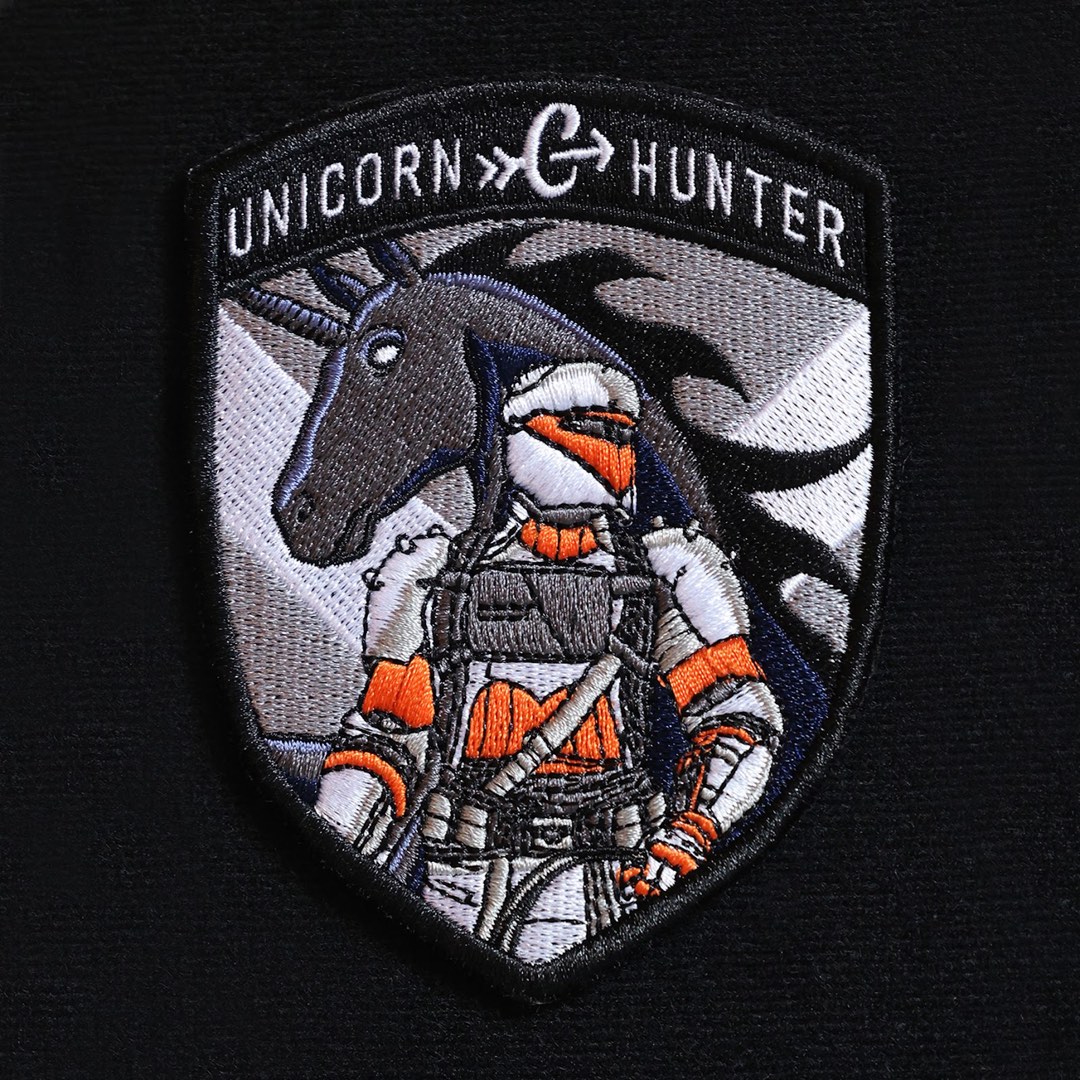 Carrylogy Unicorn Hunter Patch, Hobbies & Toys, Stationery & Craft ...