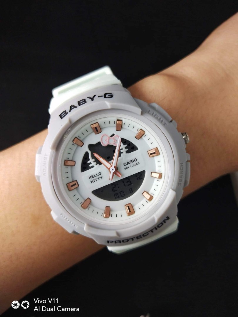 Casio Baby-G watch for women Hello Kitty edition, Women's Fashion ...