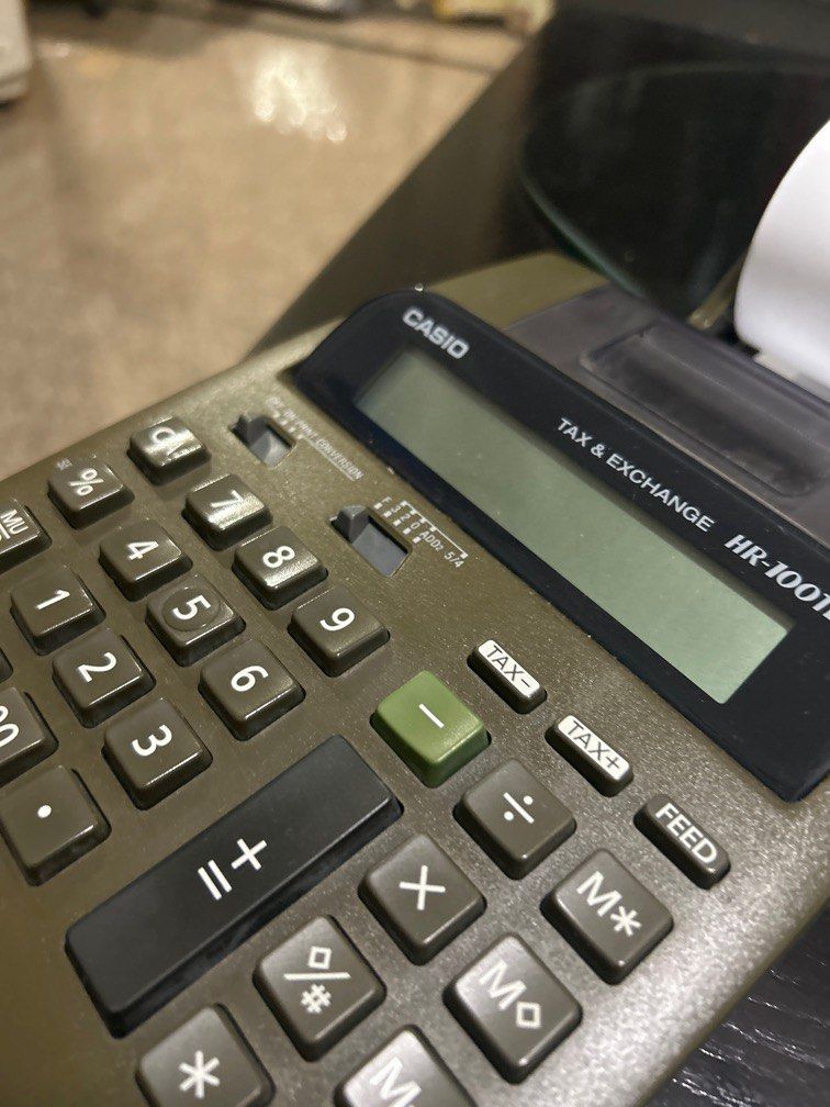 Casio Calculator with printer, Computers & Tech, Office & Business ...