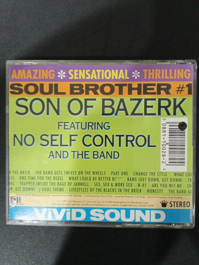 CD Son Of Bazerk - Son of bazerk, Hobbies & Toys, Music & Media, CDs ...